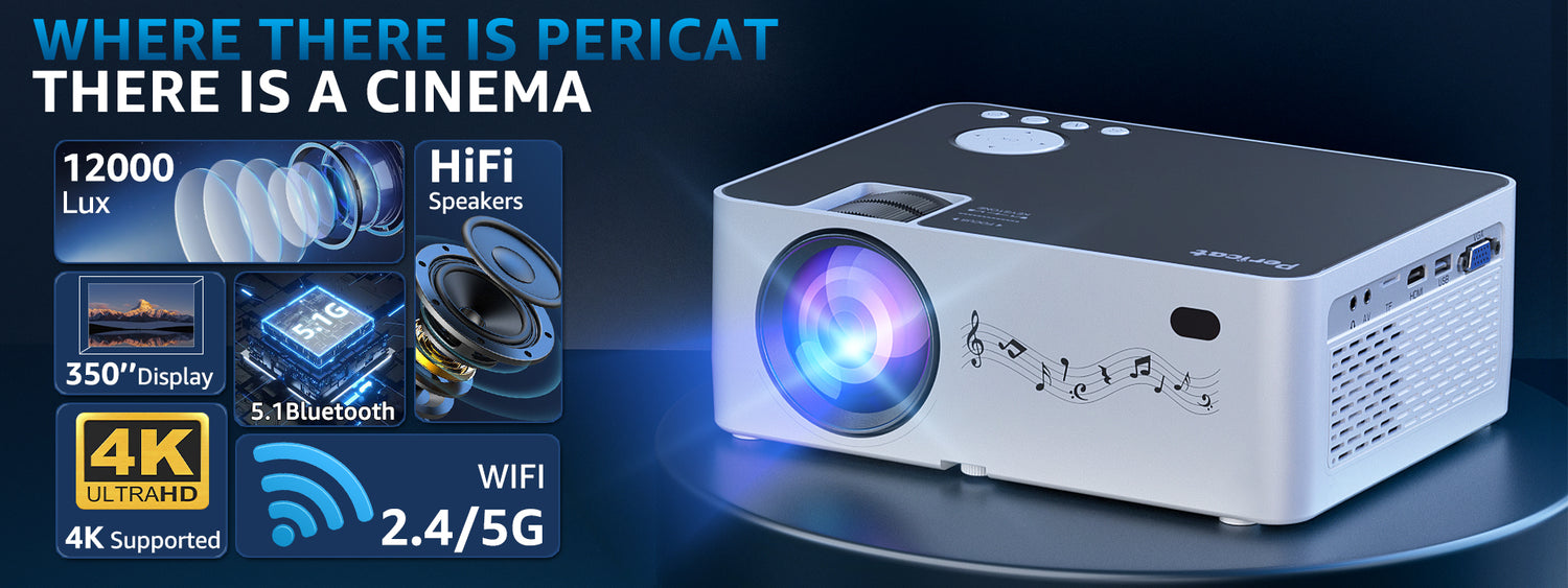 Pericat | High-Quality Projectors for Ultimate Viewing Experience